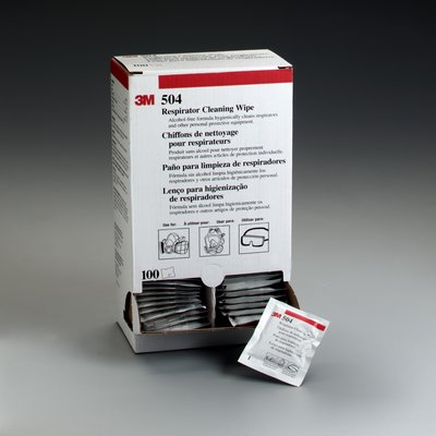 3M 504 Respirator Cleaning Wipe 8" x 10" – Owl Medical Supplies