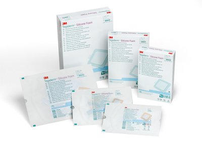 3M 90641 Tegaderm Silicone Foam Border Dressing 4" x 4" – Owl Medical ...