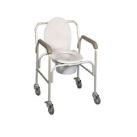 AMG Medical 770-344 Deluxe Commode, H33" 250 lb – Owl Medical Supplies