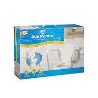 Drive Medical 770-665 AquaSense Adjustable Toilet Safety Rail, W18" or ...