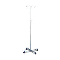 AMG Medical 775-860 Intravenous Stand, Deluxe, Four Hook, with Handle ...