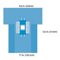 Cardinal Health A9458 General Endoscopy Drape, Sterile, A9458 – Owl ...