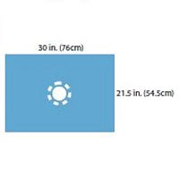 Cardinal Health A9777 Pediatric Directional Incision Drape, Sterile ...
