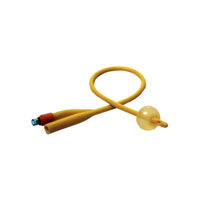 Amsino AS42016 AMSure Foley Catheter, Silicone Coated, 30cc Balloon ...
