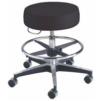 Cardinal Health C11001VFRB Exam Stool, Pneumatic, with Seamless ...