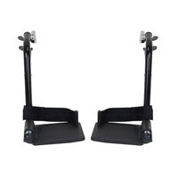 Drive Medical DRVSTDS3J24SF Swing-Away Footrest, Plastic foot plate ...