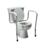 Graham-Field GFFR6460R Versaframe Toilet Seat Safety Rail, Unassembled ...
