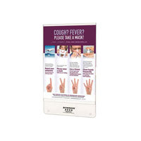 BOWMAN Dispensers MP-035 Sign Holder, Clear – Owl Medical Supplies