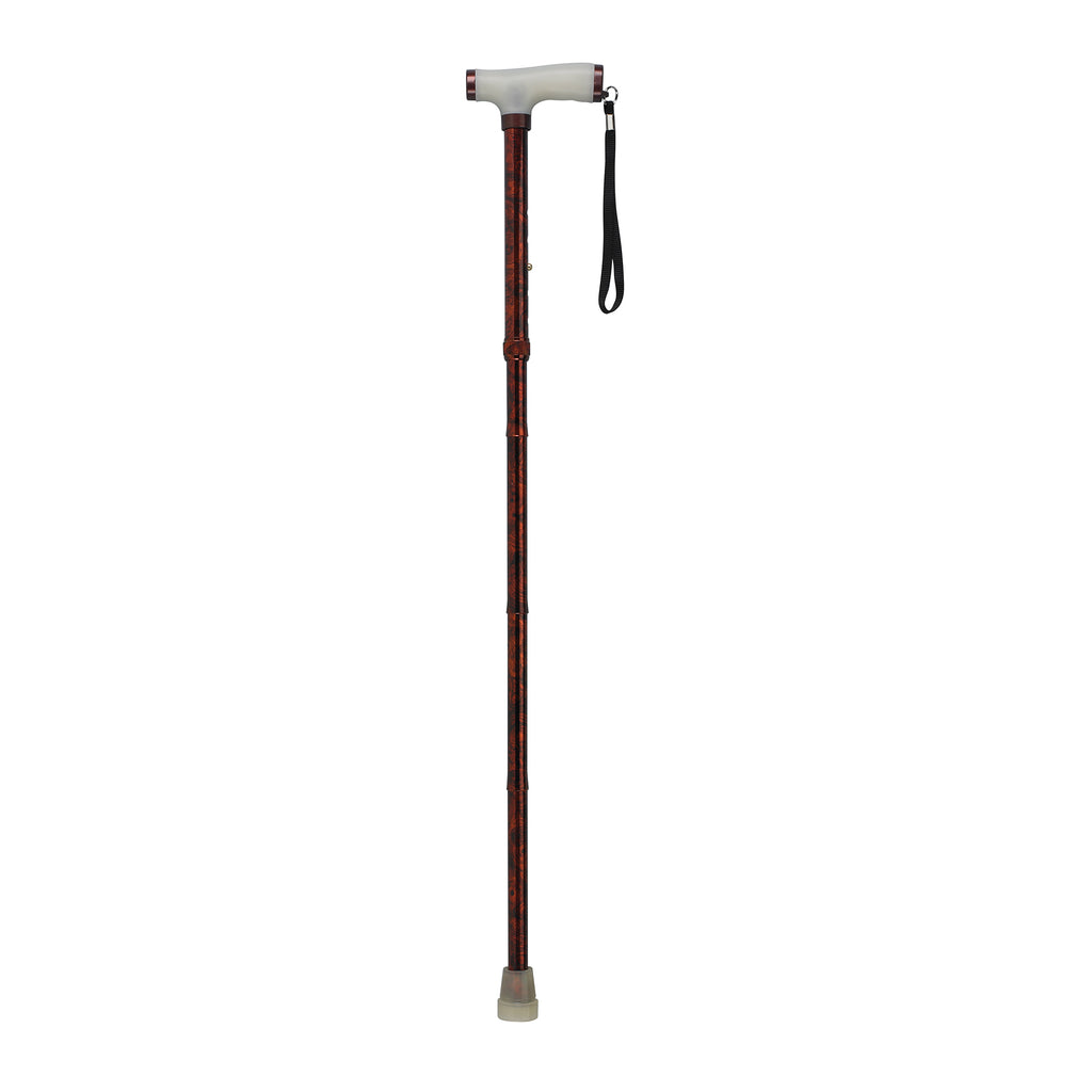 Drive Medical rtl10304cr Folding Cane with Glow Gel Grip Handle, Coppe ...