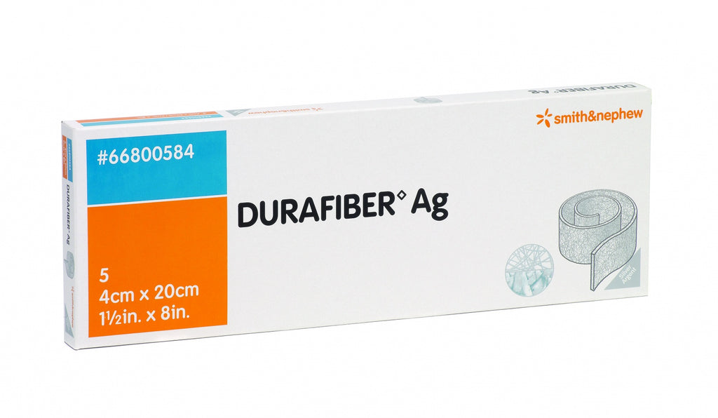 Smith & Nephew 66800582 Durafiber Ag Gelling Fiber Dressing 2cm x 45cm ...