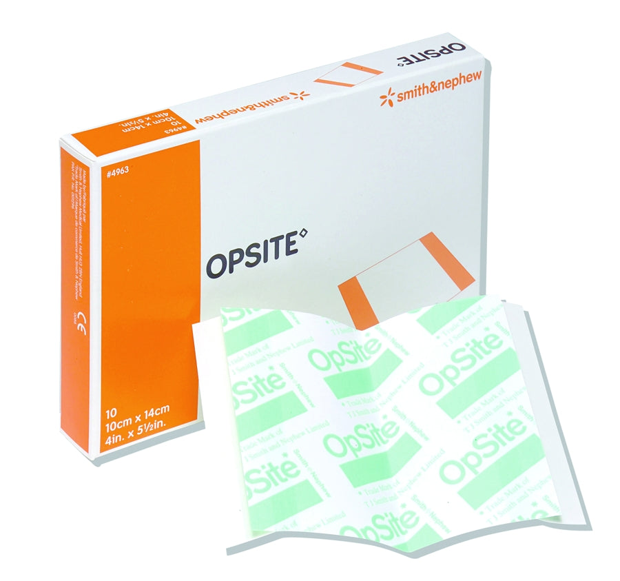 Smith & Nephew 4987 Opsite Transparent Adhesive Dressing, Water Proof ...