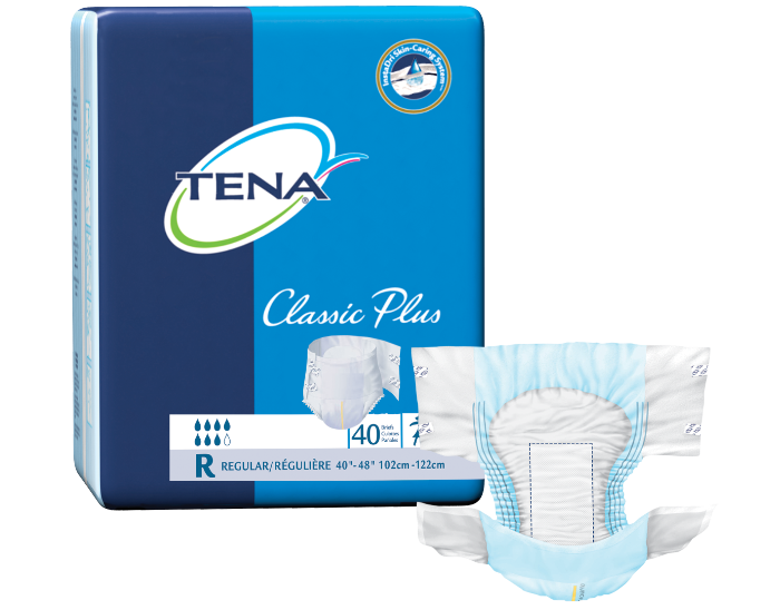 Tena 67813 Classic Plus Briefs, Large 122 - 150cm (48 - 59") Blue – Owl ...